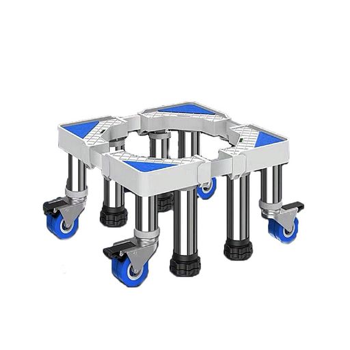 【高品質材質】:高品質のステンレスとポリエチレンを採用し、非常に安定し、耐食性と防錆性に優れています。贈り物:洗濯ボール(5個) 【多サイズ対応】洗濯機や冷蔵庫にあわせて幅/奥行き40~74cm、48~66cm、高さ15cm-20cm-25...