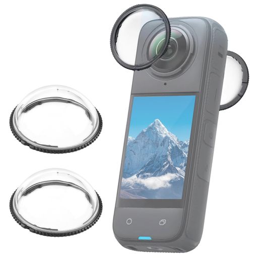 パッケージの詳細:insta360X4と互換性のある取り外し可能なツイストロックデザインのプレミアムレンズガード2枚、グレーのクリーニングクロス1枚を同梱しています。取り付けと取り外しがより便利になりました。 頑丈なレンズガード:insta...
