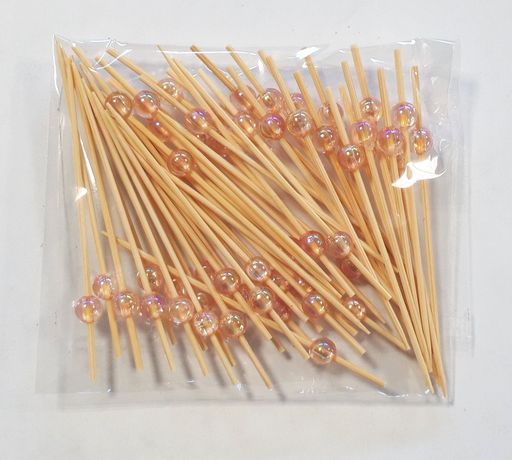 全長:約70mm 玉:約6mm 串:約φ1.4mm