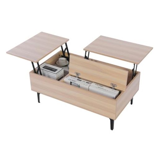 【デザイン性と実用性を備えたテーブル】オシャレでシンプルなデザイン、木目調の天板が自然の美を表現する。温かみとデザイン性があり、どんなインテリアスタイルにも馴染みやすい。 【ゆったり使える天板】作業のしやすいゆったりとした天板スペースを確保...