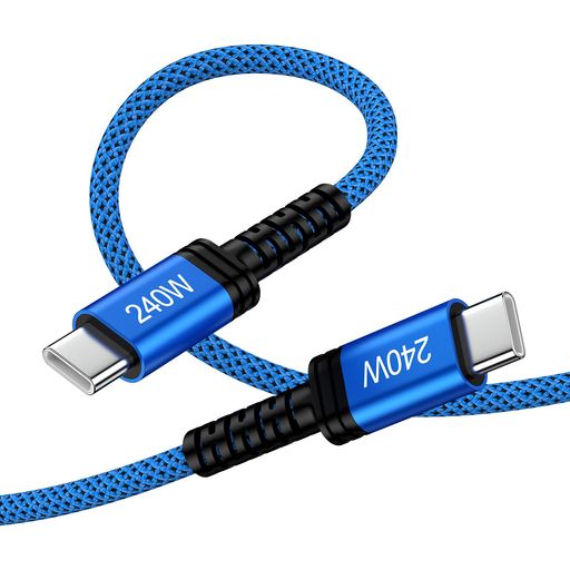 【PD3.1対応・最大240W急速充電】最新のUSB PD3.1規格に対応し、最大240W(48V/5A)の高出力充電を実現。スマートフォン、タブレット、ノートPCなど幅広いUSB-C機器に対応し、効率よく充電できます。iPhone 17 ...