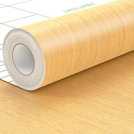 【壁紙の仕様】壁紙シールは幅約45cm、長さ5m、茶色の木目、高品質のPVC製で、防水性と耐油性があります。表面に汚れがある場合は、ウェットペーパータオルを使用できます。 【適度な粘着力】壁紙の裏面に粘着剤が付いているので、簡単に貼ったり剥...