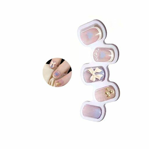 【良い素材】ネイルシールはABS素材から作られ、表面にキラキラ光沢があります。可愛くて、手軽に綺麗に装着出来き、日常も通勤もお使えいただけます。 【貼るだけ装着】ジェルネイルシールで装着され、少し抑えてからしっかり爪に密着しており、または分...