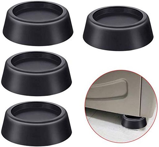 【商品仕様】家電製品の脚の直径は4.5CM以内に設定できます。セット内容:防振パッド4本セット。高さ2CM 直径:6.5CM 。負荷抵抗:300KG。ほとんどの洗濯機や家電に取り付け可能。 【簡単操作】ツールや面倒な接着剤は必要ありません。...