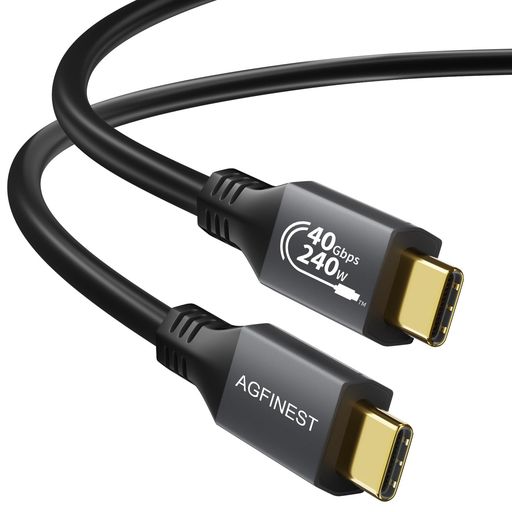 240Wの最先端急速充電技術】この240W USB4ケーブルは、最新のPower Delivery充電技術でUSB-Cデバイス(ノートパソコン、タブレット、スマホなど)を充電します。互換性のある充電器と組み合わせると、最大240W(48V/...
