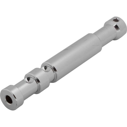 両側に5/8インチ(16mm)ピンを備えた両オスアダプターです。 メス受け仕様(Jタイプ)のアベンジャーのライトスタンド等に使用することで、海外製照明仕様に変更することができます。 堅牢な亜鉛メッキスチール製