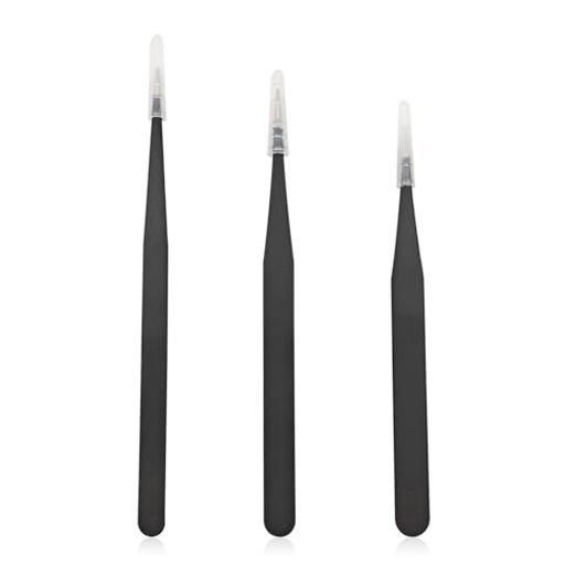 【多目的な使用】3本セット、プラモデル、精密機器、工業用、デザインワーク、シール貼り、エクステ作業など、さまざまな用途に対応する便利な精密ピンセットです。 【高品質材料】静電対策のESDコートが施された耐酸性、耐腐性に優れたステンレス鋼製。...
