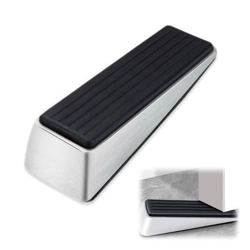 【両面ゴム仕様】表面は凹凸ゴムでドアをしっかりホールド、裏面はメッシュゴムで床に強力にグリップ。両面ゴムにより滑りを抑え、耐摩耗・耐衝撃性に優れた高い滑り止め効果を持続します。 【おしゃれなデザイン】差し込むだけで隙間10–32mmのドアを...