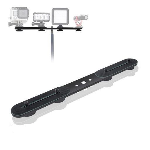 スタンドの長さ:10.6x1.18x0.11inches/27x3x0.3cm;アルミニウム製で、カメラ表面にぴったりとフィットします。 1/4および3/8ネジ穴設計、4つの1/4アダプターネジを含む新しいデザイン:ホットシューアダプターは...