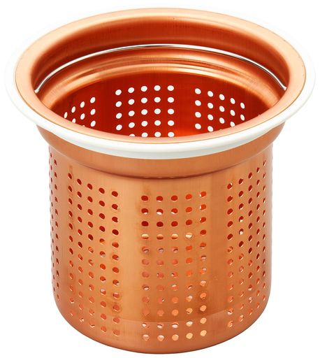 製品サイズ:(アダプターあり)直径14.4cm(アダプターなし)直径13.4cm/高さ11.9cm 本体:銅、ハンドル:ステンレス、アダプター:ポリプロピレン 原産国:日本 銅イオン効果により汚れにくくお手入が簡単です。 アダプター付きで、...