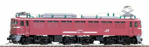 重連総括バージョンのEF81!400番代が1/80で初登場! 運転室側窓下に点検蓋が設置された姿を新規製作で再現。 JR貨物承認済