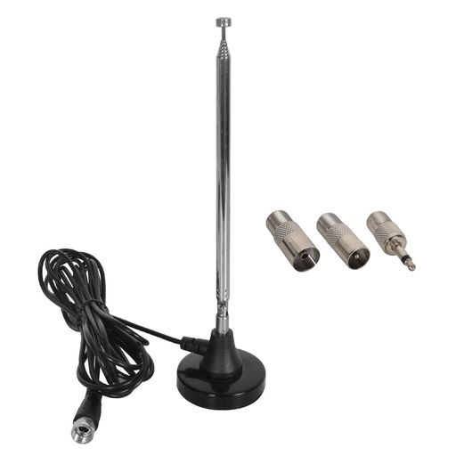 ✅【パッケージリスト】アンテナx1、接続アダプターx3。 ✅【製品タイプ】DABFMラジオアンテナ|インピーダンス:75オーム|ケーブル長:1.23m周波数範囲:FM:88-860MHz-アンテナを適切な場所に設置するのに十分なケーブル長。...