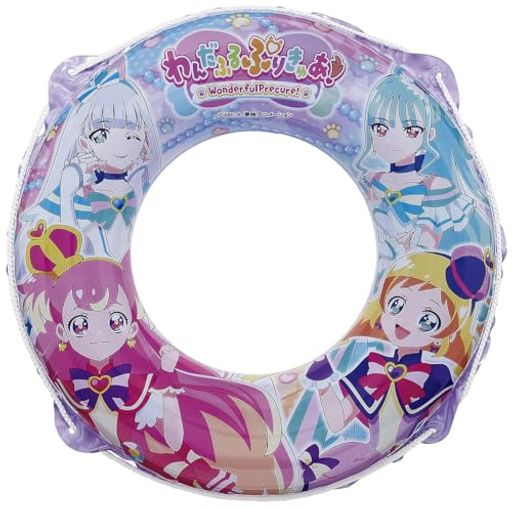 対象年齢:3歳以上 サイズ:60cm ロープ付き かんたん空気栓装着商品 対象年齢4歳~8歳くらいのお子様に最適!。膨らんだ状態のウキワの内周は約85~90cmです。