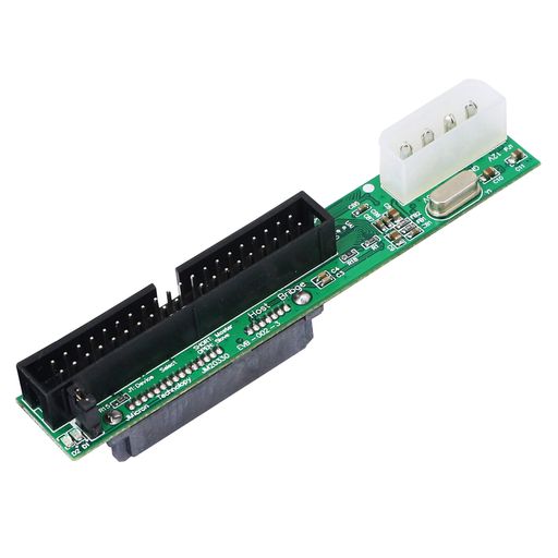 SinLoon 3.5 Sata-IDE 40ピンPCBアダプタ:メスSATA 7 + 15ピンポート1つ、3.5オスPATAポート(40ピンIDE)1つ、および4ピンMolexコンバーターアダプター1つ IDE / ATAマザーボードまた...