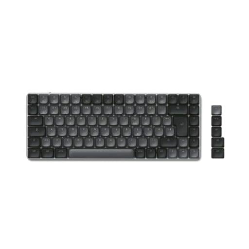 生産性をレベルアップ - ワイヤレスメカニカルキーボードは最大4台のデバイスを同時に接続できます。Bluetooth接続の場合はFN + 1またはFN + 2、USBレシーバー接続の場合はFN + 3、有線接続の場合はFN + 4を押して切...