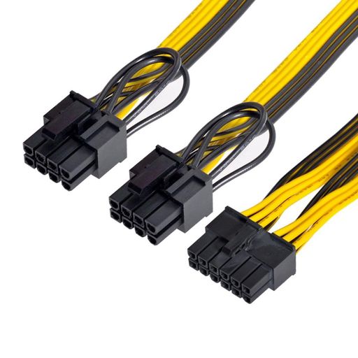 30803090CirsairAX850AX750AX650用。 デュアル8ピン&amp;6ピン電源を12ピン電源に変換できます。 6+2ピンコネクターは、8+8ピン、8+6ピン、6+6ピンコネクタにも使用されます。 12ピンからATXデュ...