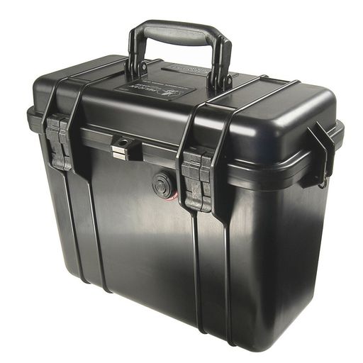 色:黒 外寸(mm)間口x奥行x高さ:430x244x341 有効内寸(mm)間口x奥行x高さ:344x146x297 タイプ:ウレタンフォーム付 フタの深さ(mm):51 使用温度(°C):-40~99 底の深さ(mm):246 外寸(間...