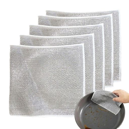 □【強力清洁】---我们的洗碗布不会损伤表面或划伤双手可以轻易去除烤盘、锅子、烤炉等顽固污渍。