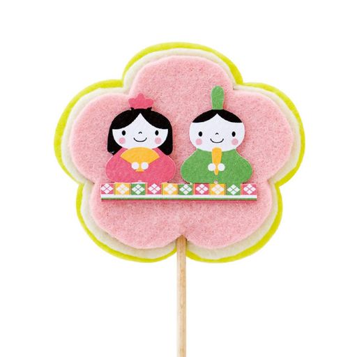 〔ご注意〕■直接食品には使用できません。■商品写真では便宜上、ピックの足をカットした状態で表示しているものもございます。表記の全長サイズが商品の全体の長さとなります。 〔サイズ〕W82xH72(全長330)xD5mm 片面デザイン