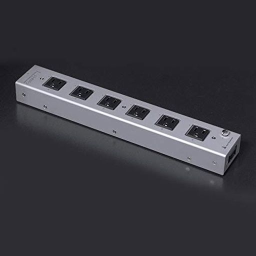 3Pコンセント6口+2Pコンセント1口付き電源タップ 容量:1,500VA 外形:W59xH37xD363 [mm] 重量:約1080g