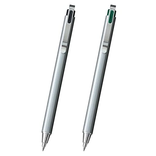 【セット内容】0.4mm・2色セット(ピュアブラック・フォレストブラック) 【特長1】上質感あふれるデザイン 【特長2】マットな質感で握りやすい 【特長3】低重心で安定した書き心地 【一本あたりサイズ/重さ/材質】14.5xφ1.1cm/1...