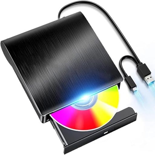 💽【最新テクノロジーを活用した高品質チップ搭載&amp;高速処理】この外付けCD/DVDドライブは、最新の高品質チップを採用し、データ処理の高速化と精度向上を実現しています。先進的なチップセットにより、ビジネスでの効率的な作...