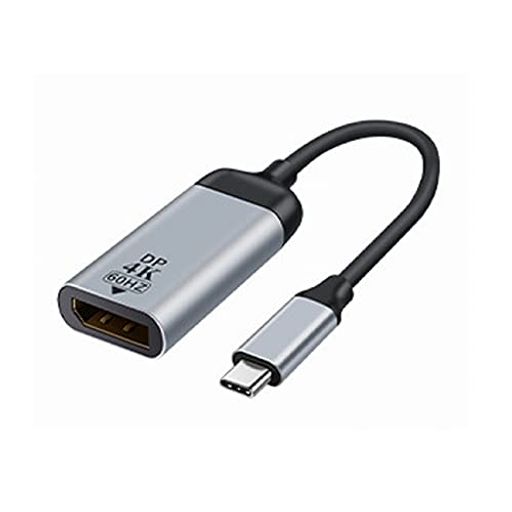 モニター、プロジェクター。 USBTypeCUSB3.1CオスコネクターからDPアダプター。Mac、SurfacePro4、ChromebookPixel、SurfaceGoなど用。 USB-Cアダプターにより、USB-Cポート付きのMac...