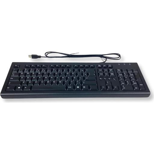 モデル:HP Compaq 有線キーボード PR1101U ポルトガル語対応のブラジルABNT2(QWERTY)レイアウト。 部品番号:697737-202、505130-121、697737-202 サポートされているオペレーティングシス...