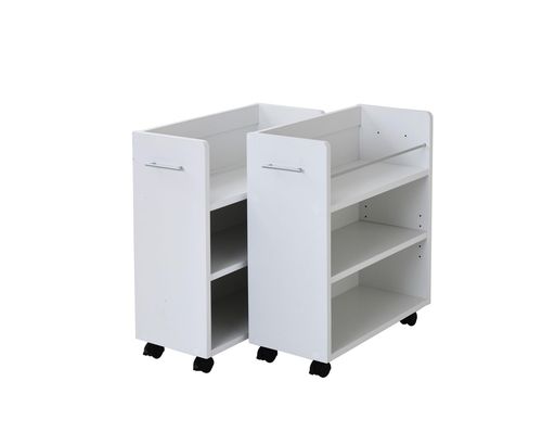 [外寸](1個あたり)幅26.5x奥行58.5x高さ65.5cm[内寸](オープン部)幅24.5x奥行52x高さ39cm(上部オープン部)幅22x奥行52x高さ16.5cm [本体]プリント紙化粧合板収納量【1個あたり】[文庫本]約204冊...
