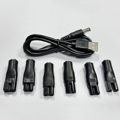 【セット内容】充電ヘッド6個+充電ケーブル1本。 【高品質素材】純銅導体を内蔵し、導電性が強く、より速く安定した伝送が可能です。外層はPVC環境に優しい材料で包まれ、環境に優しく、耐久性があります。 【適用タイプ】このアダプターは5V/1....