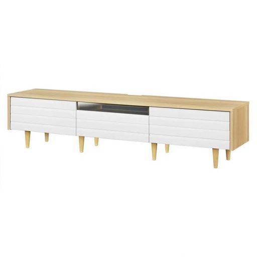 【商品説明】洗練されたシンプルなデザインと北欧を感じさせる木の優しさが、心落ち着く空間をつくるインテリアスタイルです。白井産業の他の商品は、タイトルの「白井産業(shirai)」をクリックする事で確認していただけます。 [サイズ]幅180....