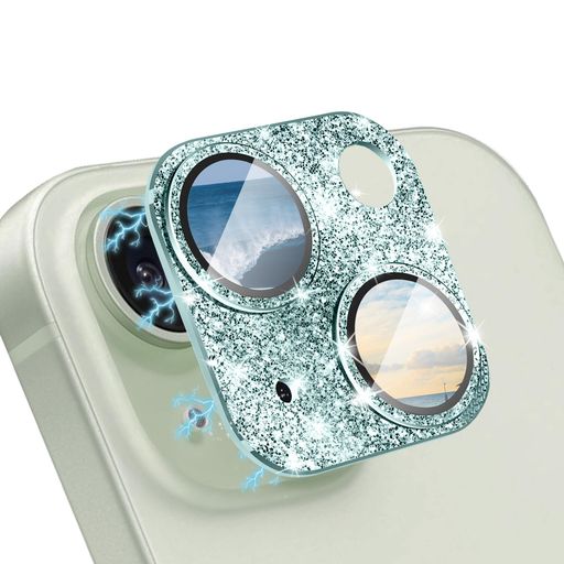 💎【対応機種】iPhone 15 対応 / iPhone 15 Plus 対応のカメラ保護フィルムです。ご購入の際にお持ちの機種モデルをご確認くださいませ。 💎【全面保護】底部にはアルミ合金素材を採用し、レン...
