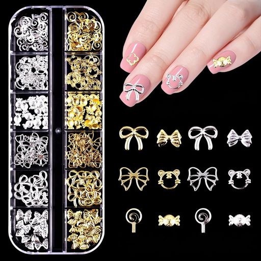 立体3Dリボンで豪華なネイルアートに!1ケース入りの立体3Dリボンネイルパーツは、本物のような質感とボリューム感が特徴。光を反射する美しい質感で、ネイルに貼るだけで一気に豪華な雰囲気に。大きめサイズなので存在感抜群で、パーティーや結婚式など...