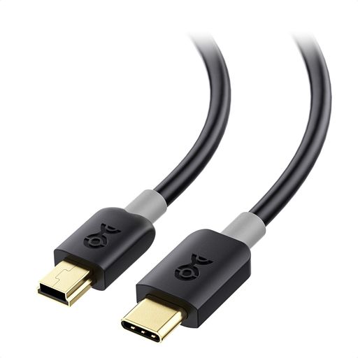 【多用途のミニUSB ケーブル】このミニUSBタイプC 変換ケーブルは、USB-C コンピュータを GPS、ゲームコントローラ、カメラ、ダッシュカメラ、またはミニ B USB ポートを備えたその他のレガシー USB デバイスに接続します。リ...