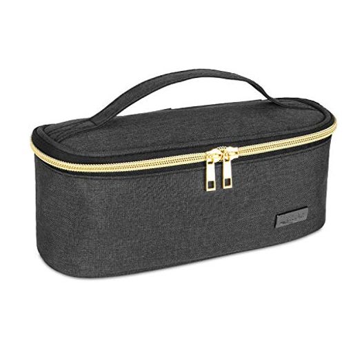 【素材】このアロマケースは丈夫なナイロン製で、柔らかいパッドも入り、エッセンシャルオイルのボトルを保護できます。(ケースのみ、内容物が含まれていません) 【精油のボトルの保管】ボトルの仕切りは柔軟で取り外し可能で、さまざまな仕様の5-15m...