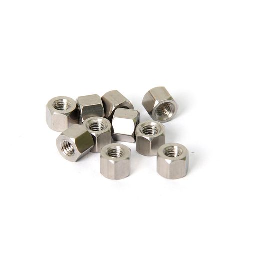 サイズ - M3 長さ4mm。素材 - ステンレス。 数量 - 10個入り。 使用範囲が広い - メンテナンス、建設、修理作業のいずれの場合でも、これらの六角カップリングナットは優れた適用性と信頼性を提供し、機械、建設現場、自動車、工場、家...