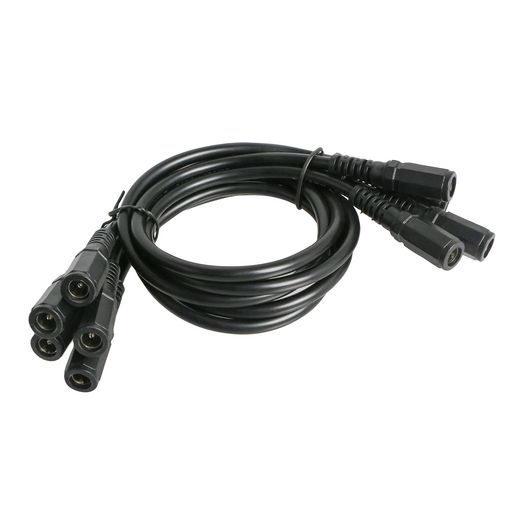 ジョイントサイズ - OD x ID: 2.1 x 5.5mm, ケーブル径: 5mm, ケーブルの長さ: 400mm, 電流: 5A(24V/12V). タイプ - モデル: DC5521 女性 &amp; 女性 コネクタ, ジョイント ...