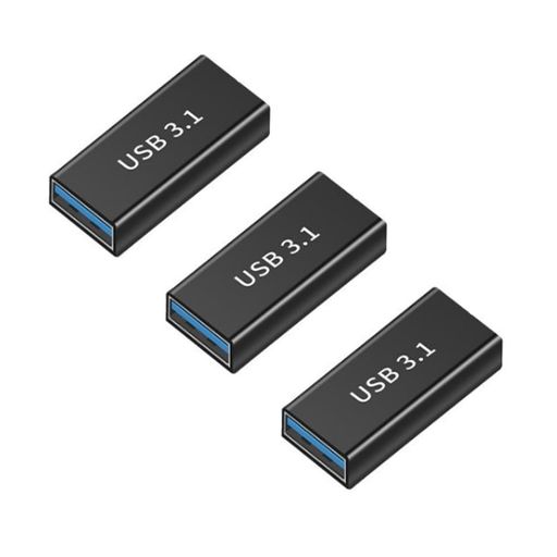 【超高速データ転送】 USB-C メス - USB-A メス コンバーター アダプターは、最大 10Gbps の転送速度で USB 3.2 Gen2 をサポートします。大量の HD ビデオ、音楽、写真、ビデオを数秒で転送でき、安定したパフォ...