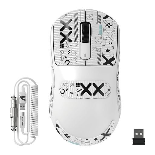 【グレードアップPAW3950センサー】このゲーミングマウスは、AttackSharkの人気製品AttackSharkX3に基づいて全面的にアップグレードされております。センサーは、pixart社最新のpaw3950プロセンサーに進化されま...