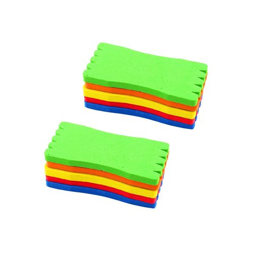 【商品仕様】サイズ:5*12cm、マルチカラー、10個入り 【高品質な素材】:高品質のEVAフォーム素材を使用し、環境に優しい素材であり、無害 【はさみでカットできる】ラインを固定する切り込みが入っています。ご自身でお好きな箇所にハサミで切...