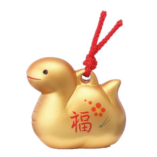 2025年干支は「巳(へび)」 陶器 中国 5x3x4.5cm