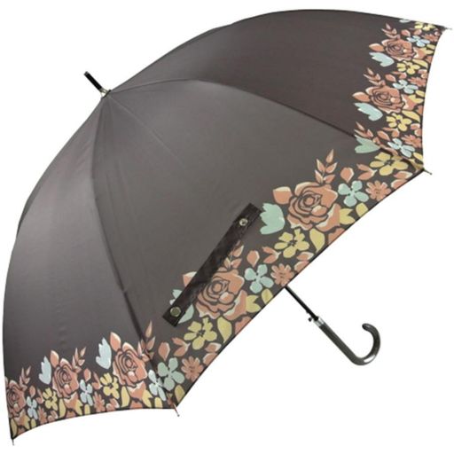 サイズ:親骨65cm レディースでは珍しい65cm大判の大きい長傘。上質のレザーハンドル仕上げで大きいだけではなくおしゃれです。 ワンタッチジャンプ傘で開閉楽々。 丈夫軽量グラスファイバー骨で軽くて差しやすい。ちょっとした強風でも楽々耐えら...