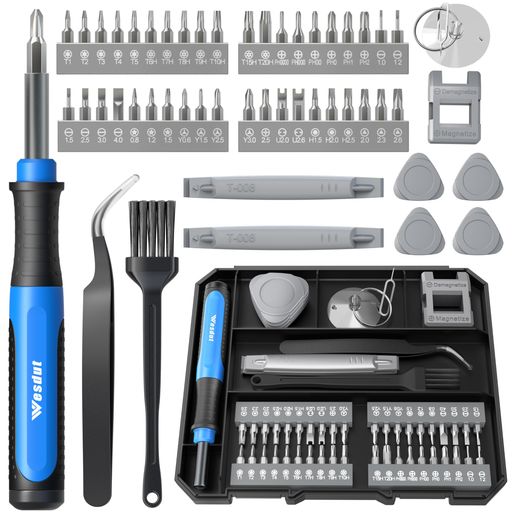 【プロ仕様S2鋼ビット・強い耐久設計を実現】本精密ドライバーセットには、2025年新改良モデルとして、高硬度のS2合金鋼ビットを採用しております。摩耗に強く、長期間使用しても先端精度が落ちにくい設計です。精密加工された先端がネジ穴にしっかり...