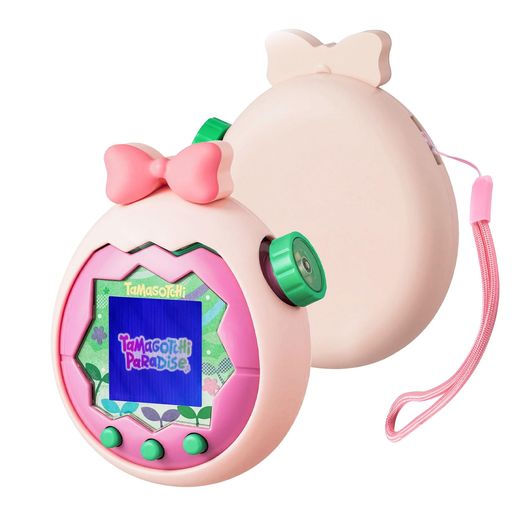 🌸【完全フィット設計】日文:たまごっちパラダイスにぴったりフィットする専用設計。隙間なく包み込む立体裁断で、画面操作やボタン押しにくさを解消。ずれやぐらつきのない装着感で、遊んでいる最中にもケースが邪魔になりません。 ...