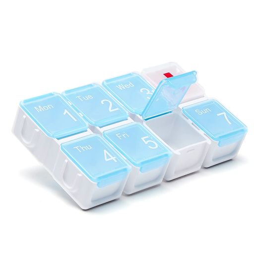 星(塗り潰し)【ワンボタン開閉設計】コンテナーをより簡単に開いてロックするのに役立ちます。これは、指の力が弱い、関節炎、または器用さが不十分な人に非常に適しています。ボタンは頑丈で、ロックしてスナップで閉じると、ピルを安全に保管できます. ...