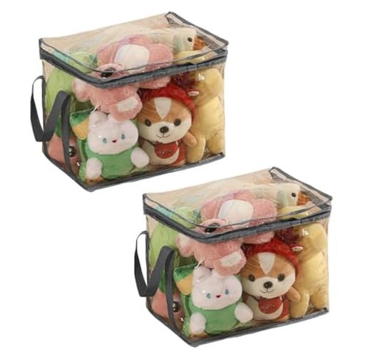 「商品仕様」:材質:PVC、セット内容:2個セット、サイズ:38cm*24cm*32cm 「材質について」:強度の高いPVC素材を使用しており、耐久性に優れています。劣化や変色に強く、繰り返し使用しても長持ちします。手提げとジッパー付きのデ...