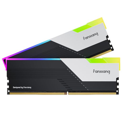 【カスタマイズ可能なRGB】:Fanxiang DDR5 メモリにはカスタマイズ可能なカラー、明るさ、エフェクト、同期モードを備えたライティングオプションで、独自のコンピュータ環境を演出します。ゲーム、作業、リラックス時など、あらゆるシーン...