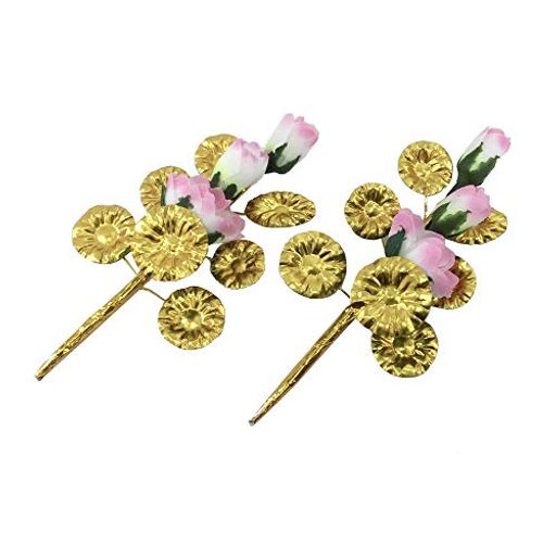 サイズ:20x10cm(1本あたり) お盆の時期に盆棚(精霊棚)などに置く蓮の花飾り 飾る期間は、8月13日~16日。盆明けの送り火が終わった16日の夕方に片付けます。 生産の都合上、デザインや仕様等予告なく変更をする場合がございます。 素...