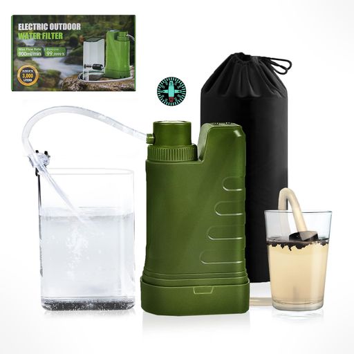 携帯浄水器:当濾過装置は、事前に活性炭フィルターユニット、メインフィルター、PVCホースで構成されており、主材料は高強度と耐久性を備えたABSです。プレス式水出口モードを採用しており、頑丈なハンドルと304ステンレス鋼プレスロッドを装備して...