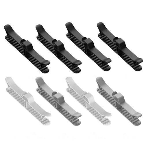 電線収納のスペース節約:MAEXUSケーブルクリップは、異なる長さの電線を5-6回巻くことができる巻線高さと巻線面積を増加させる設計です。これにより、電線が簡単に脱落するのを防止し、家電製品の側面に貼り付けて、電源コードを簡単にまとめること...